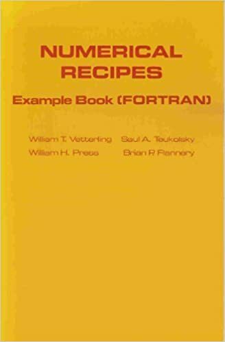Numerical Recipes Example Book FORTRAN by B. P. Flannery, W. T ...
