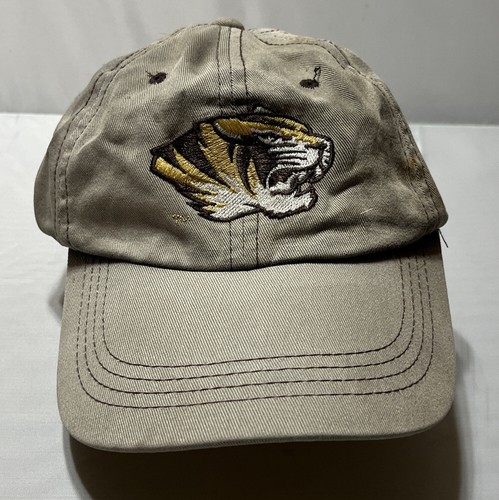 Missouri TIGERS Hat Baseball Ball Cap ADJUSTABLE Embroidered NCAA NWT ...