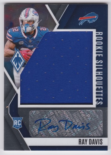 2024 PANINI PHOENIX BILLS RAY DAVIS ROOKIE SILHOUETTES JERSEY AUTO | eBay
