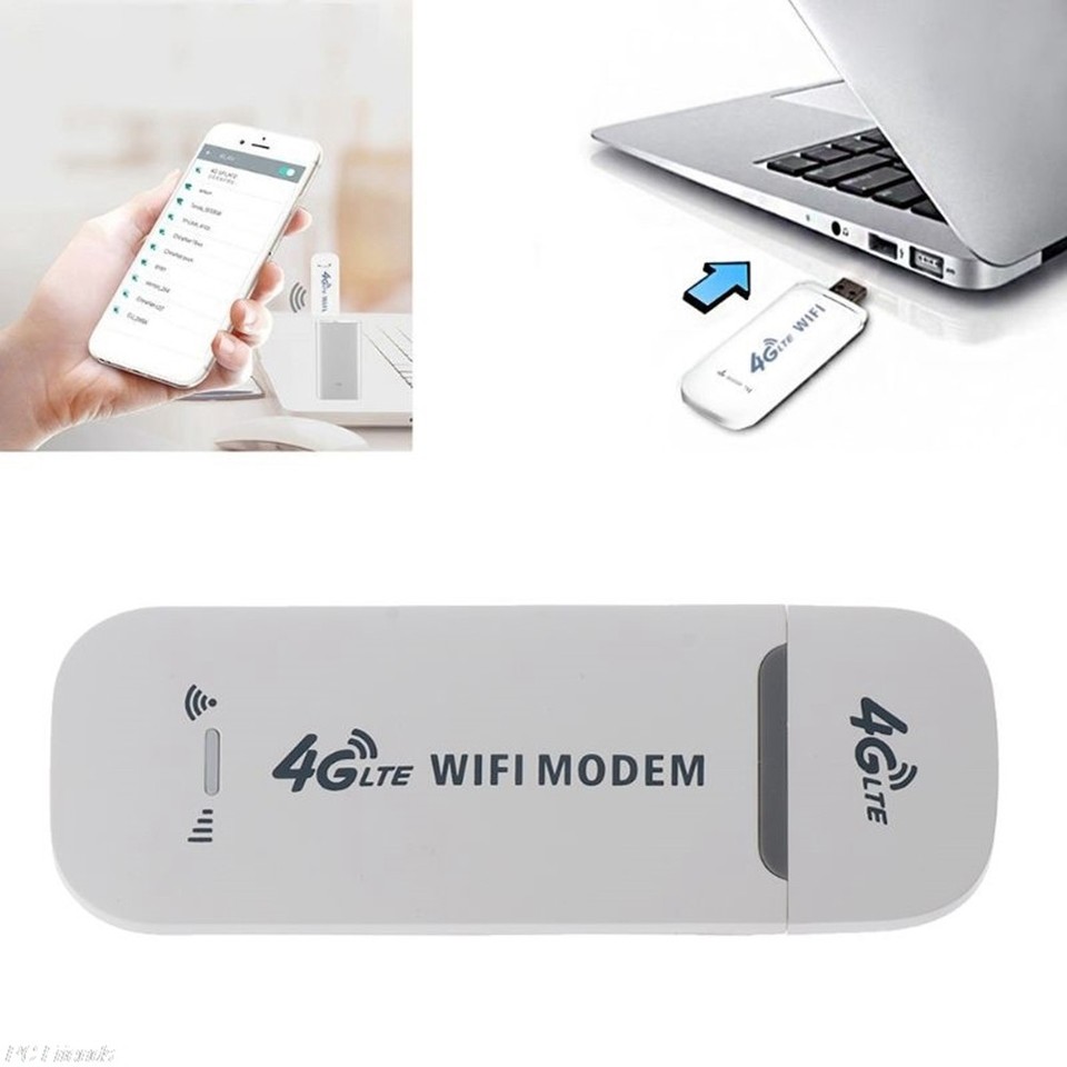 Modem USB 3G 4G LTE DéBloqué Haute Vitesse Dongle USB 4G Portable 3G 4G ...