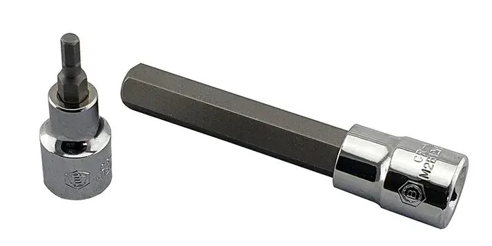 Britool Hallmark M2BSET20 20 Piece Standard & Long Hex Bit Socket Set ...