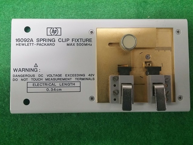 Agilent HP 16092A Spring Clip Fixture for 4291a 30 Day for sale online ...