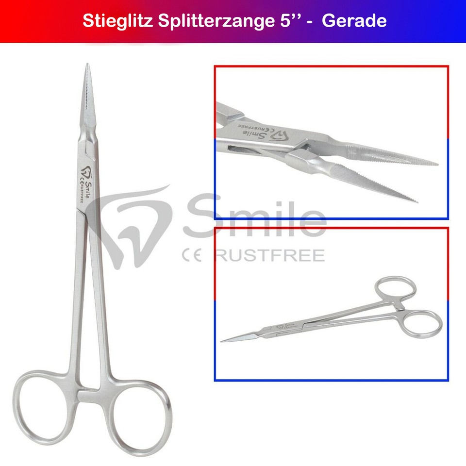 Wurzelsplitter Pliers Stieglitz 5'' Remove Splinters Surgery Surgical ...