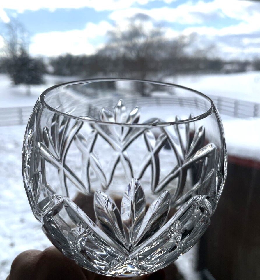 Waterford Crystal Monaghan Pattern Collection Balloon Wine Glass 8oz ...