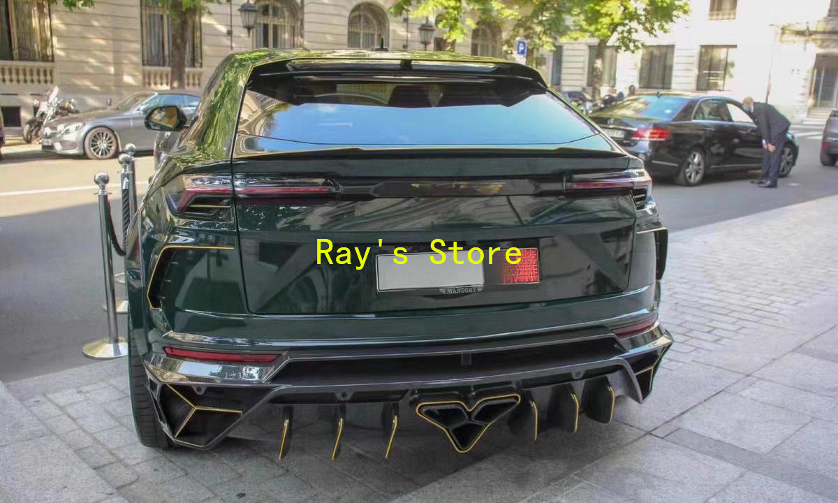 Real Carbon Fiber Rear Trunk Back Spoiler Wing For Lamborghini Urus MSY ...