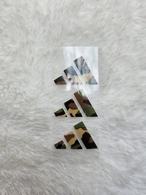 Adidas WITH/OUT words Logo Iron On Decal / FREE SHIPPING in the US DIY ...