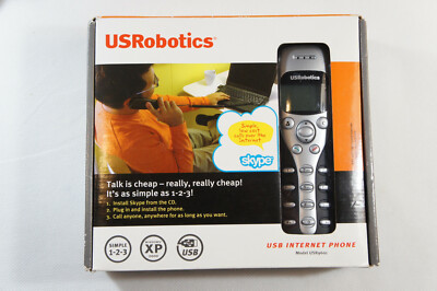USRobotics USR9601 USB Internet Phone for Skype, New, Free 2-3 Day ...