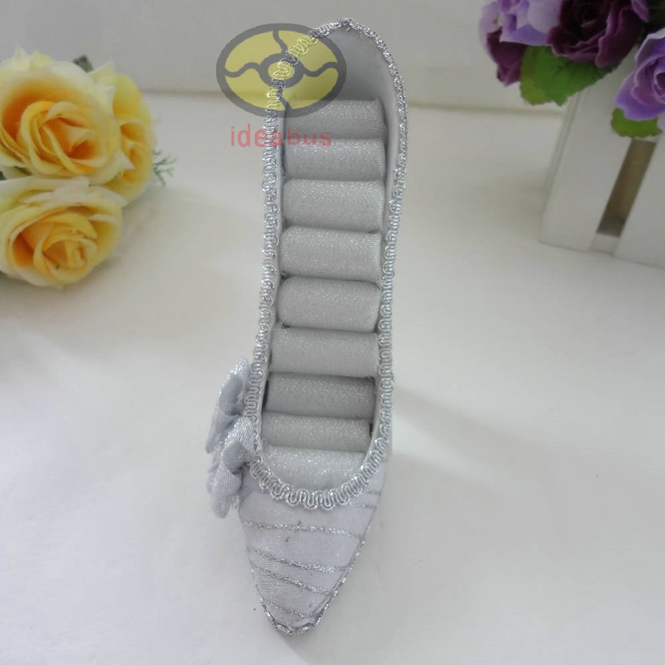 5"tall elegant HighHeel Shoe Jewelry Ring Holder Storage Display ...
