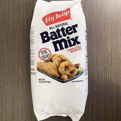 Fry Krisp Batter Mix- 5 Lb Bag | eBay