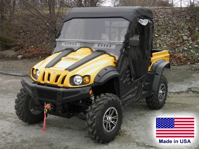 Cub Cadet Challenger Enclosure - Hard Windshield Doors Canopy & Rear ...