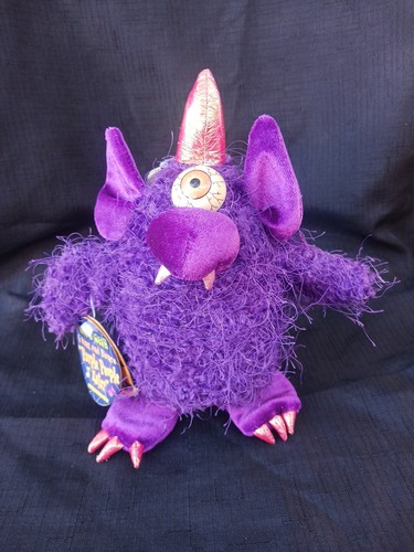 Dan Dee Vintage One Eyed Purple People Eater Toy-Plays Song & Walks ~ 9 ...