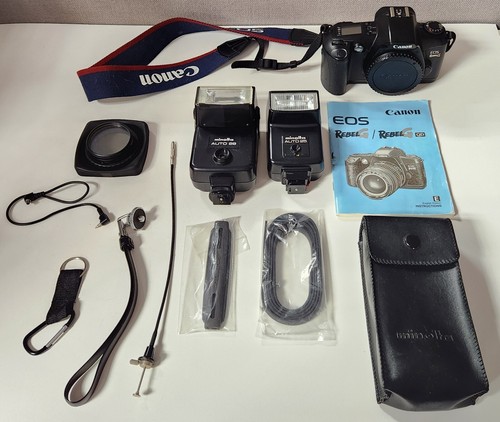Canon EOS Rebel G Camera with Accessories | eBay