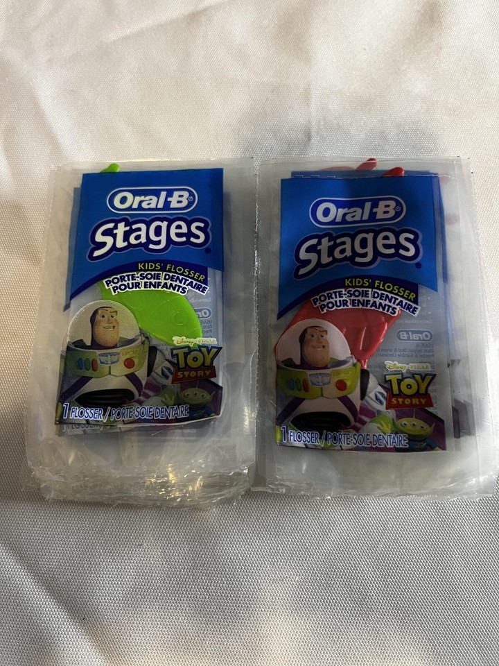 Oral B Stages Pixar Toy Story Kids' Flossers Dental Floss Picks 27 Bags ...