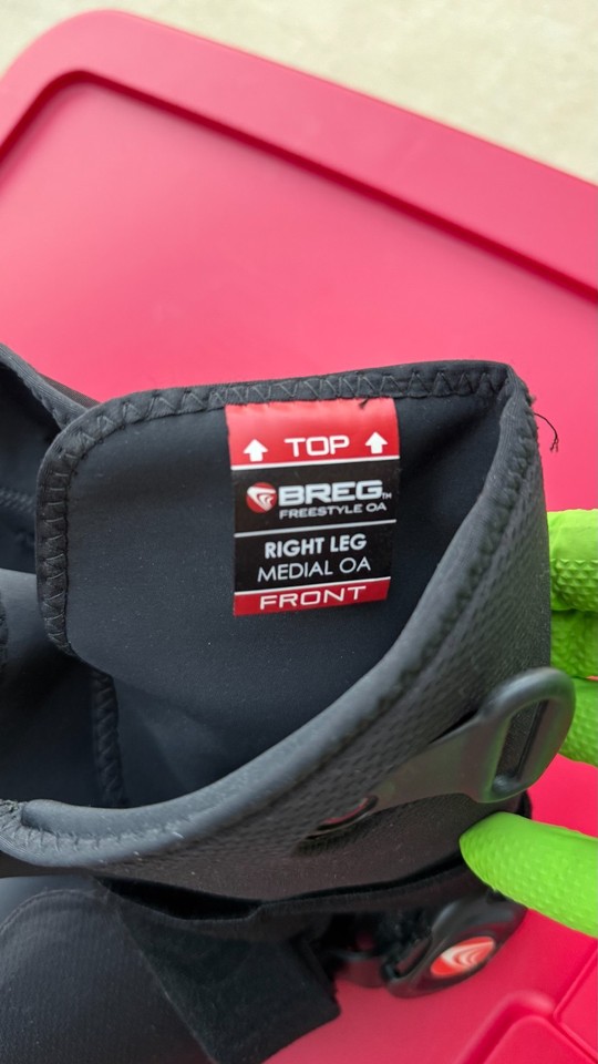 Breg Freestyle OA Lateral Knee Brace XL Right | eBay
