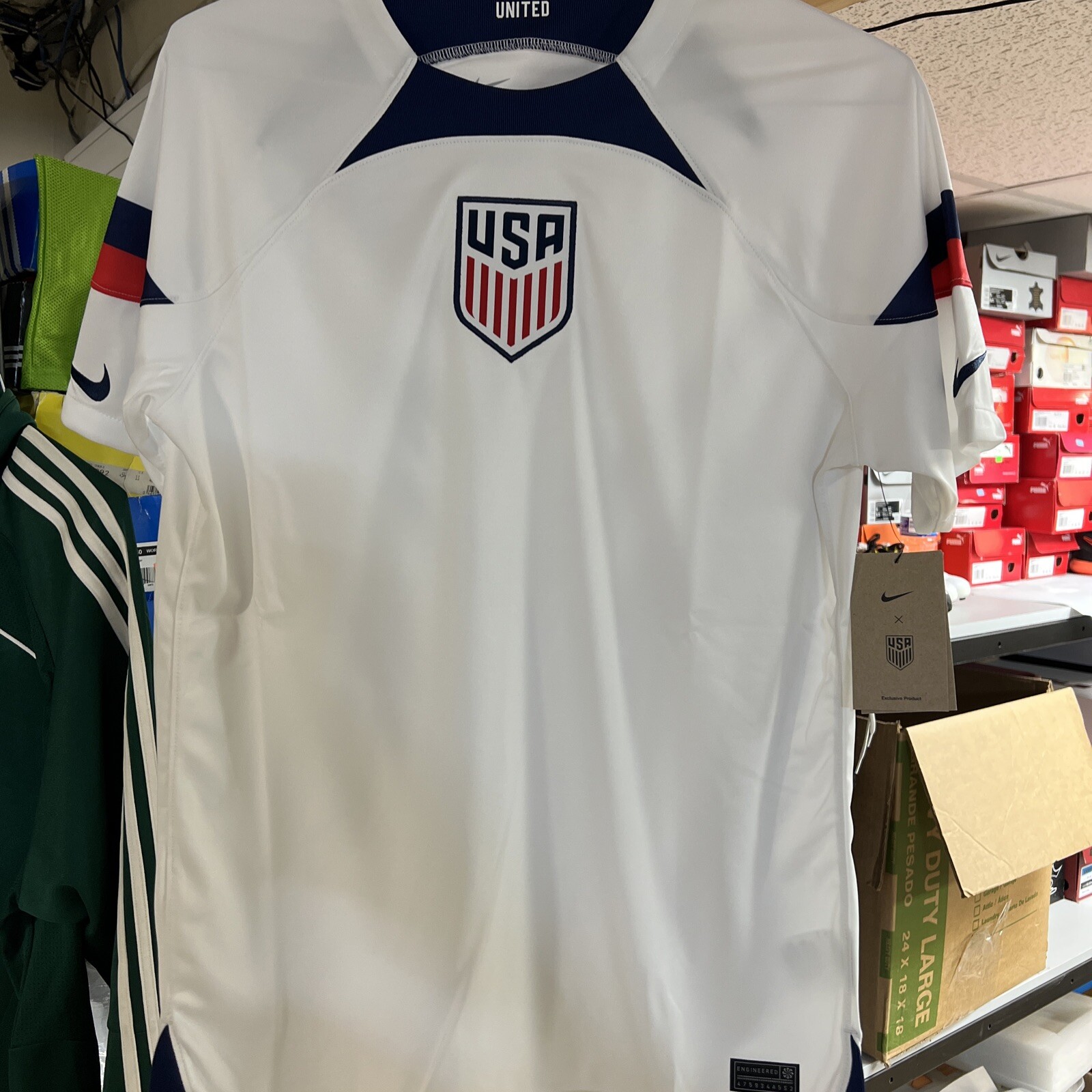 2022 NIKE USA Football Home Shirt America National Team Soccer Jersey ...