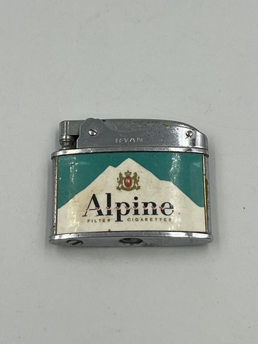 Vintage Ryan Alpine Filter Cigarettes Flat Lighter Made in Japan ...