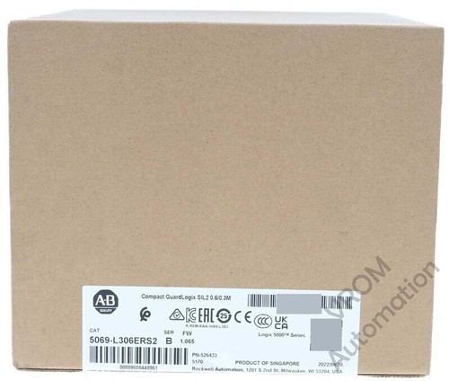 New Sealed AB 5069-L306ERS2 B Compact GuardLogix 5380 Controller US ...