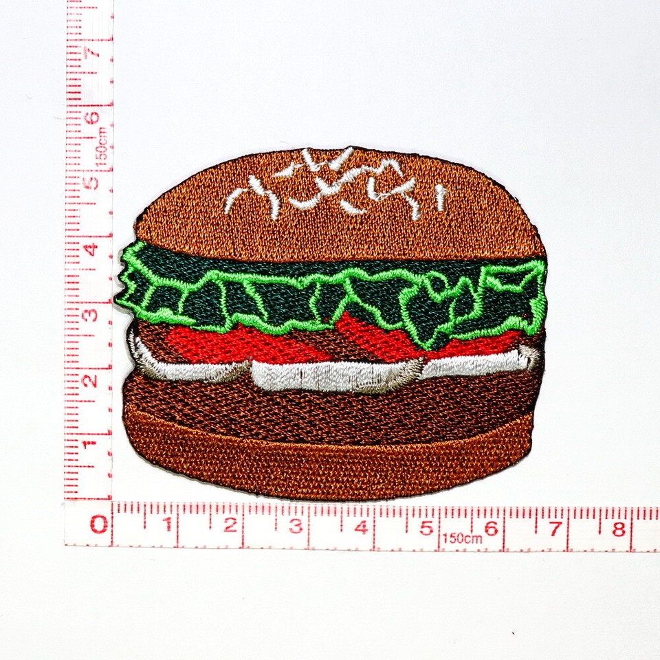 Fast Food Patch Funny Kids Cartoon Artwork Emblem for DIY Craft Iron on ...
