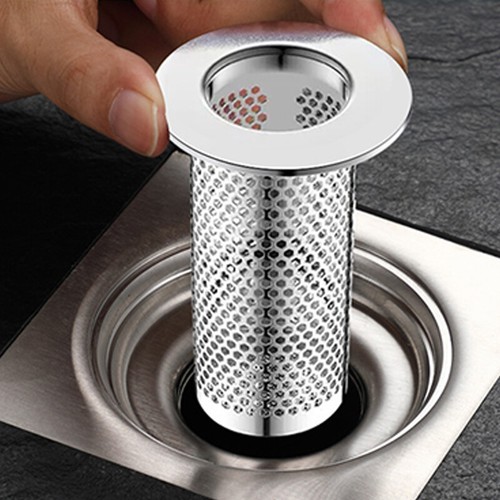 Stainless Steel Floor Drain Filter Mesh Kitchen Sink Anti-clog Filter ...