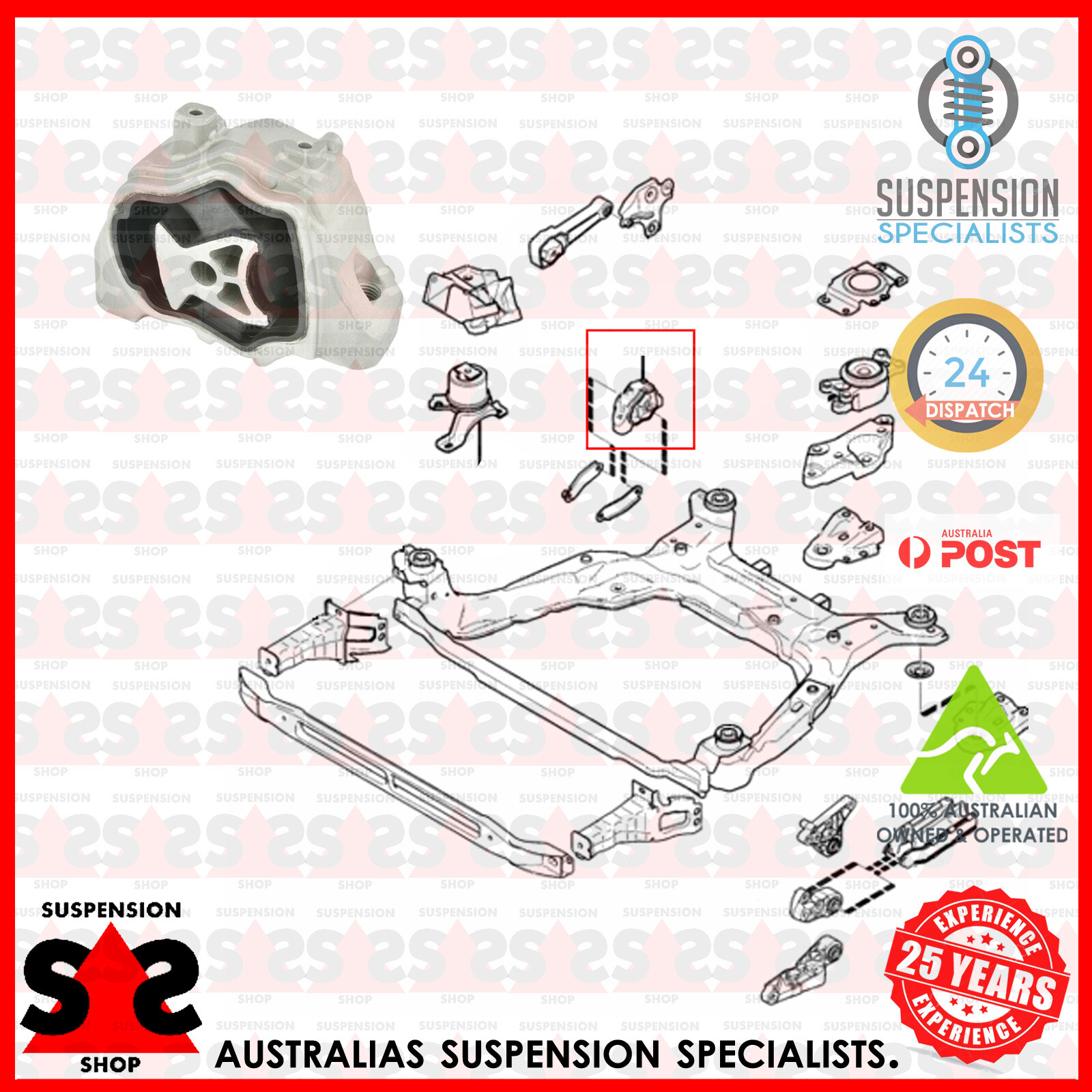 Right Front Mounting, Engine Suit VOLVO Xc70 Ii (136) 2.4 D / D4 AWD ...