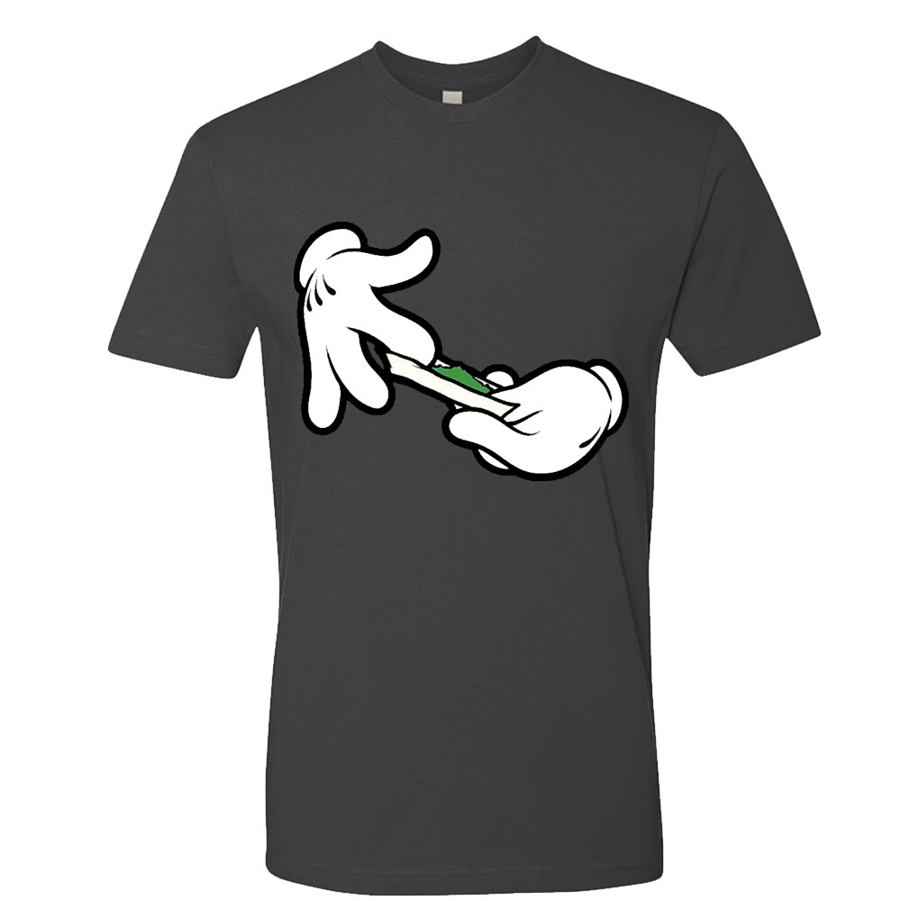 Mickey Mouse Hands Rolling Blunt