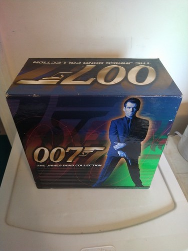 Deluxe Edition Bond 007 Gift Set 8 VHS Tapes | eBay