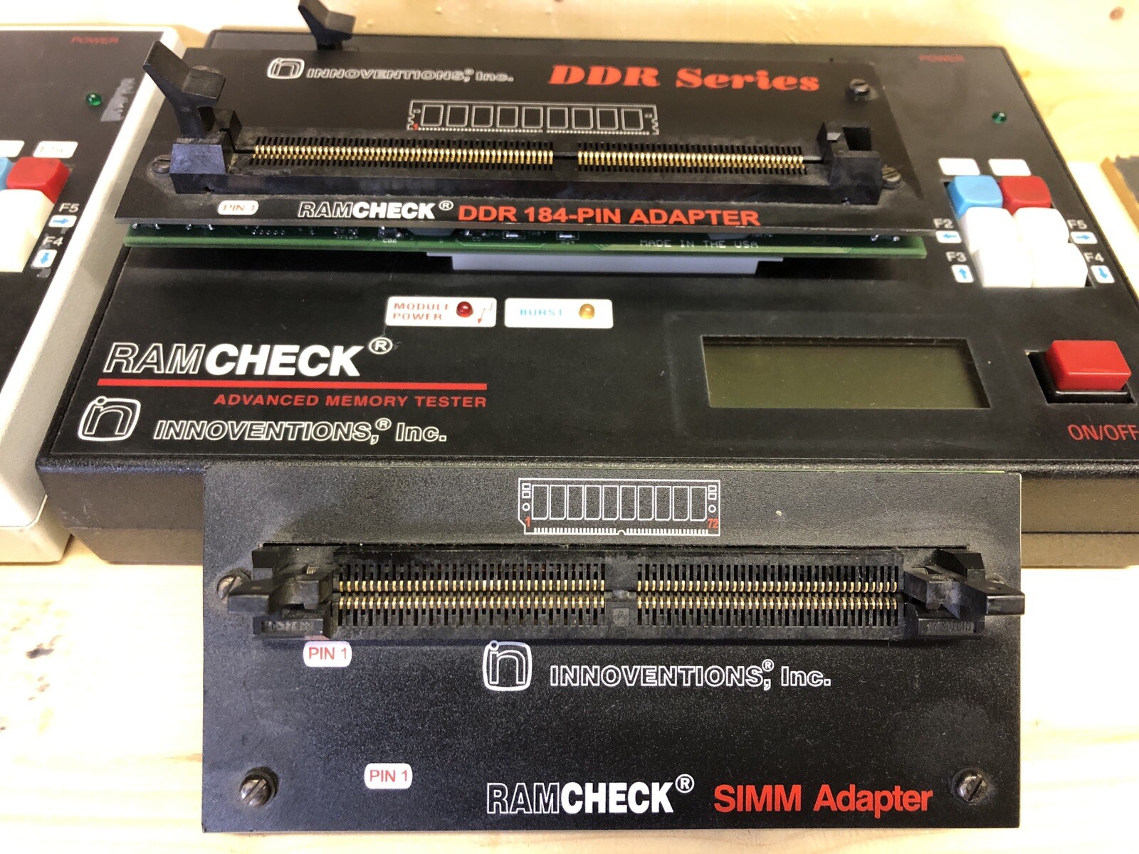 Innoventions INN-8668 RAMCHECK DDR 184 Pin Simcheck II 2 SIMM Adapter ...