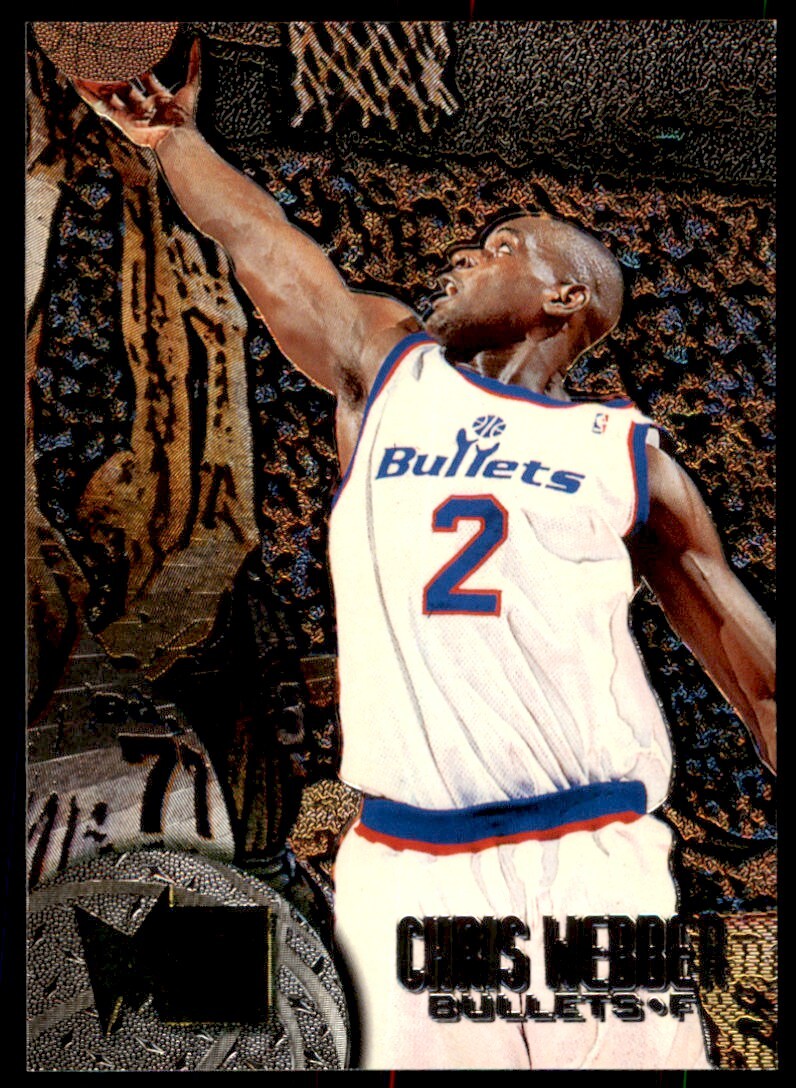1995-96 Fleer Metal #118 Chris Webber Washington Bullets | eBay