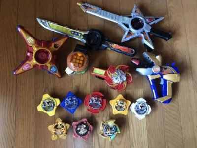 POWER RANGERS NINJA STEEL WEAPONS MORPHERS SWORD STARS PLAY TOYS ...