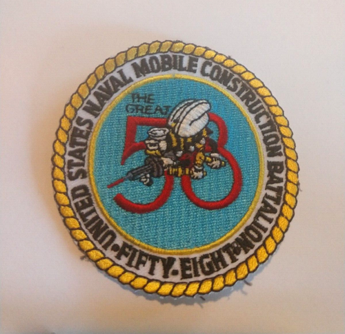 Vintage United States Naval Mobile Construction Battalion Great 58 ...