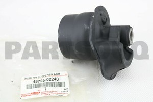 4872502240 Genuine Toyota BUSH, REAR AXLE CARRIER, RH/LH 48725-02240 | eBay