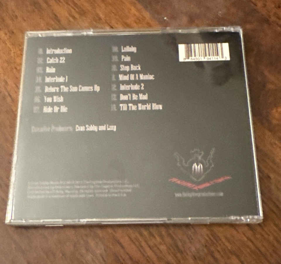 Lazy Pain CD Very Rare Private Rap Demo Minnesota G Rap Fugitive ...