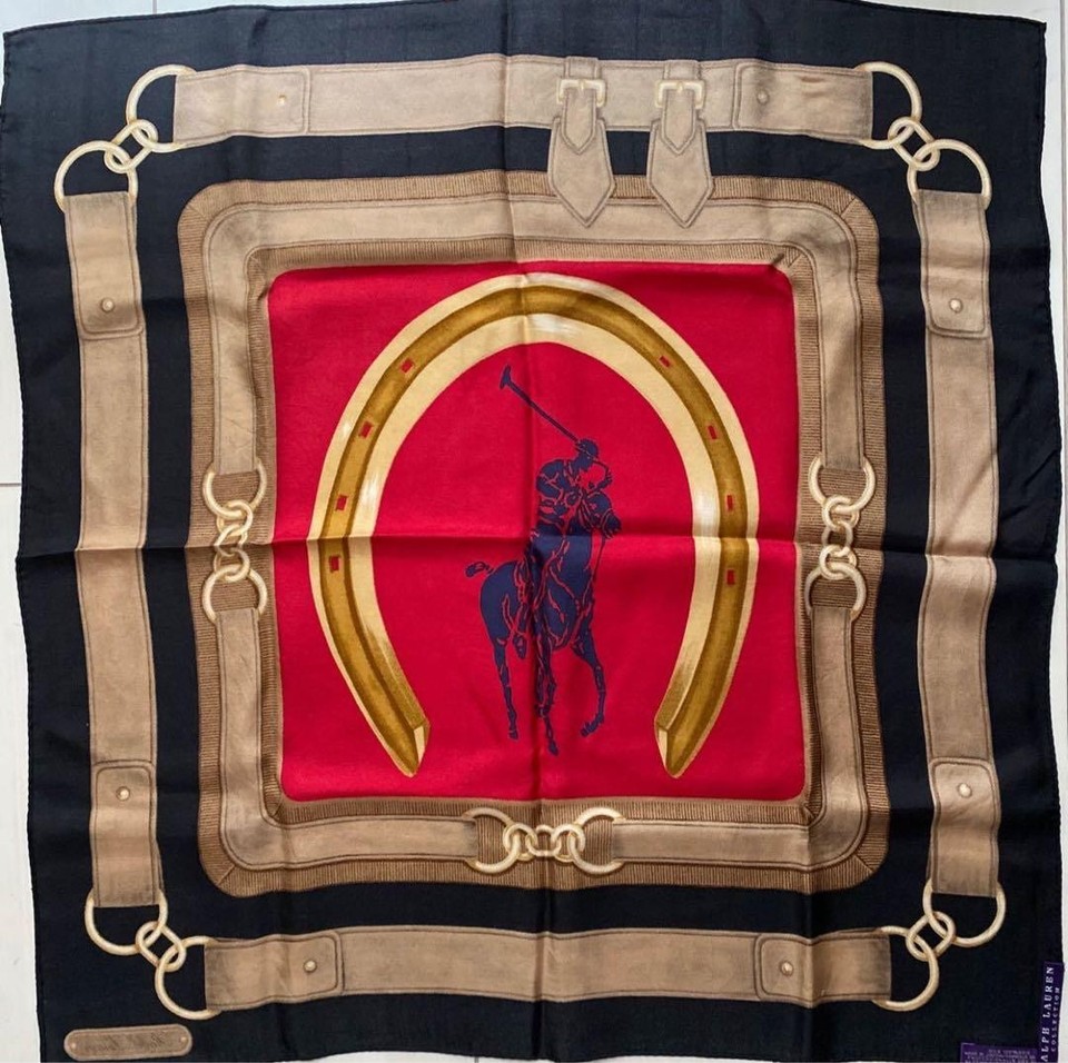 Ralph Lauren Purple Label Silk Scarf Unused Japan | eBay