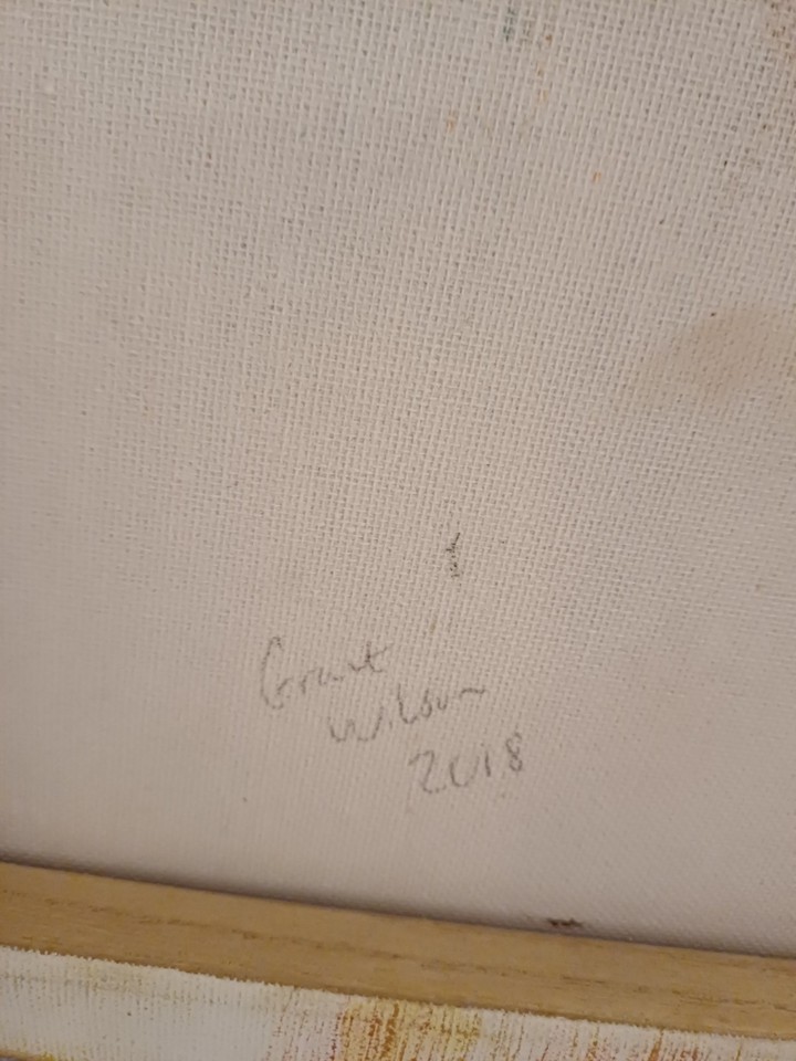 Grant Wilson Origimal Abstract Oil Painting | eBay UK