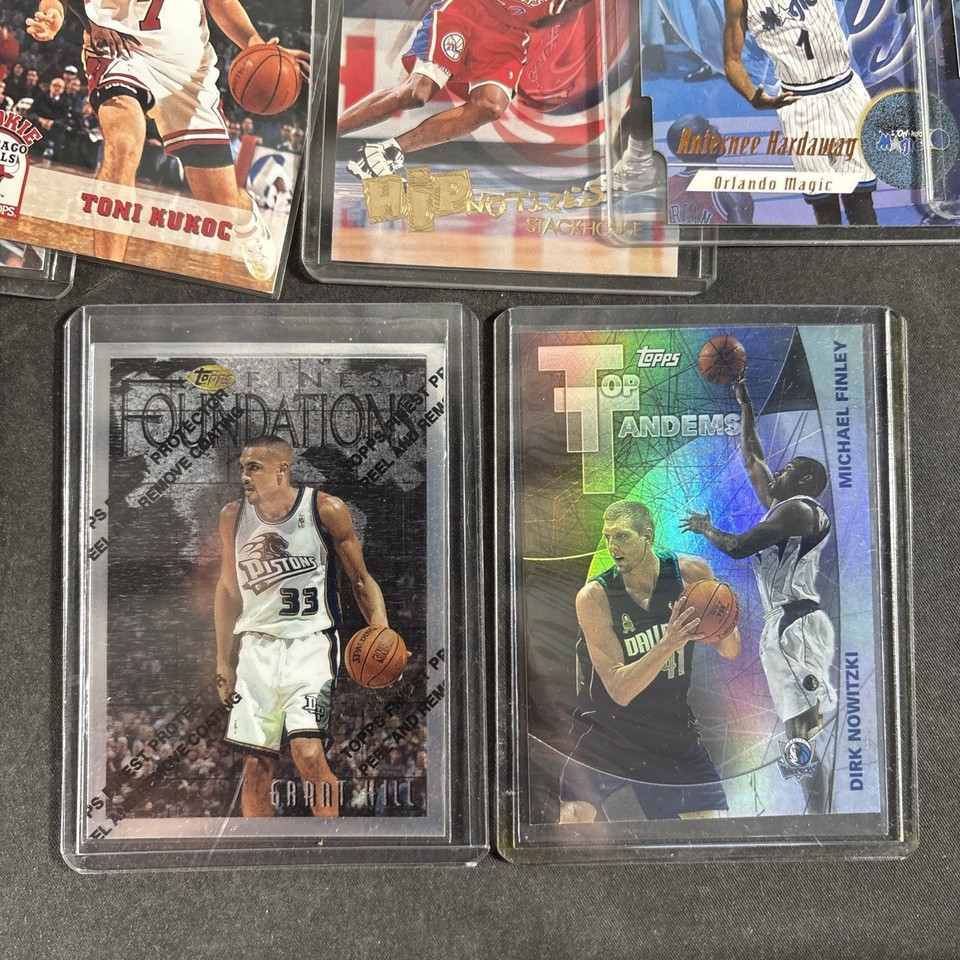 HUGE LOT OF NBA BASKETBALL CARDS INSERT NUMBERED KOBE SHAQ IVERSON ...