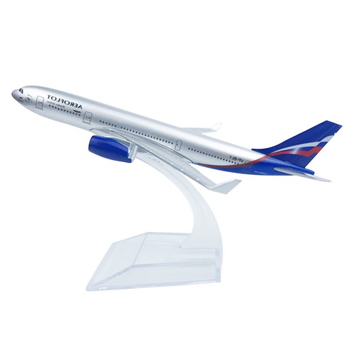 Retro 16cm A380 Russian Airlines Simulation Aircraft Plane Airplane ...
