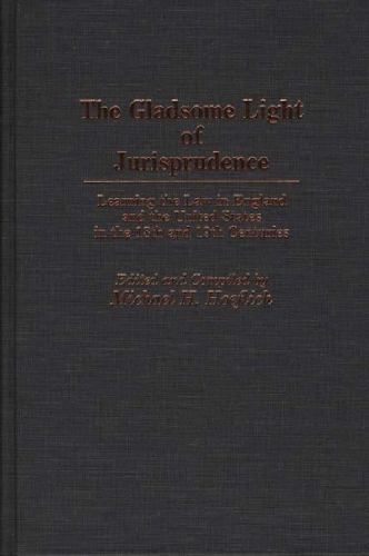 Contributions in Legal Studies: Gladsome Light of Jurisprudence ...