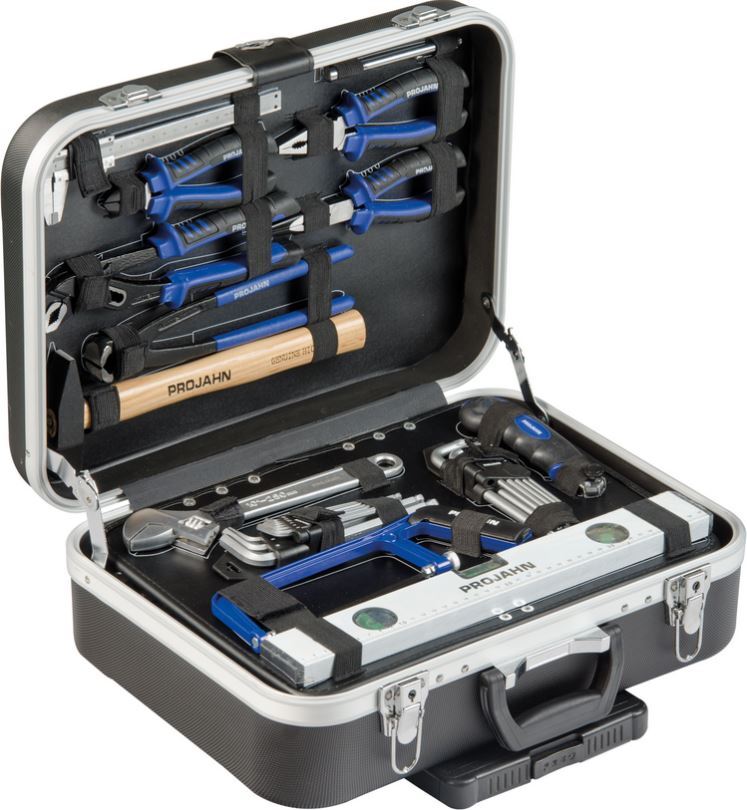 Projahn proficraft Werkzeug-Trolley allround Werkzeugkoffer 1/4"+1/2 ...