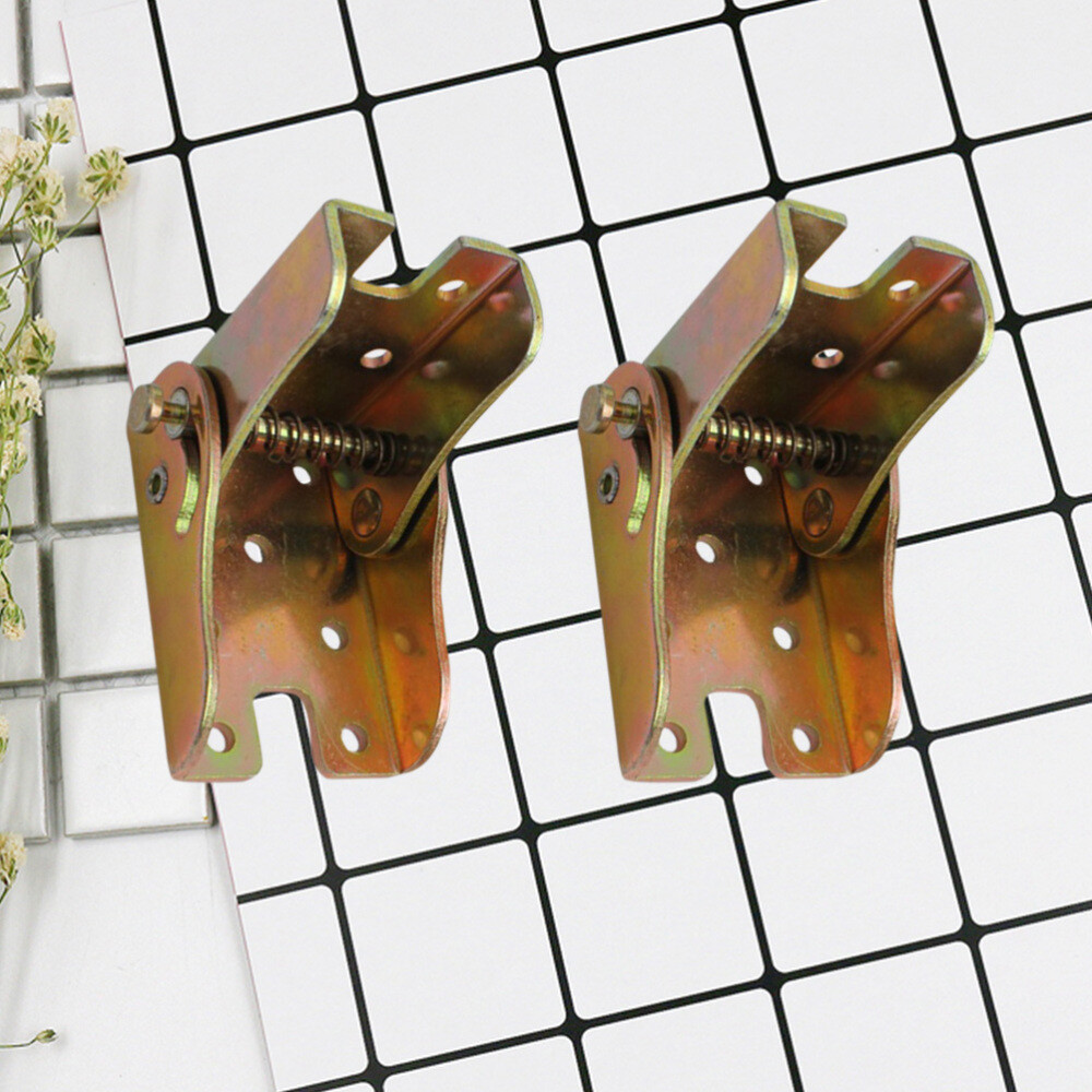 2 PCS Folding Shelf Brackets Foldable Support Shelves Hinges | eBay