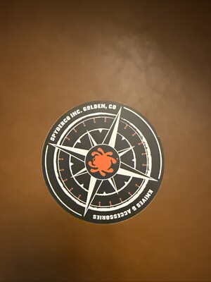 Spyderco Spyder Co Compass Sticker/Decal Approx 3” Shot Show 2025 | eBay