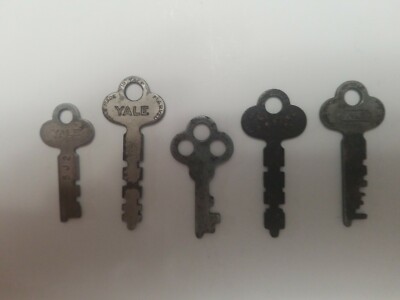 Antique Yale & Towne Mfg Co. Flat Skeleton Keys, Incl. General ...