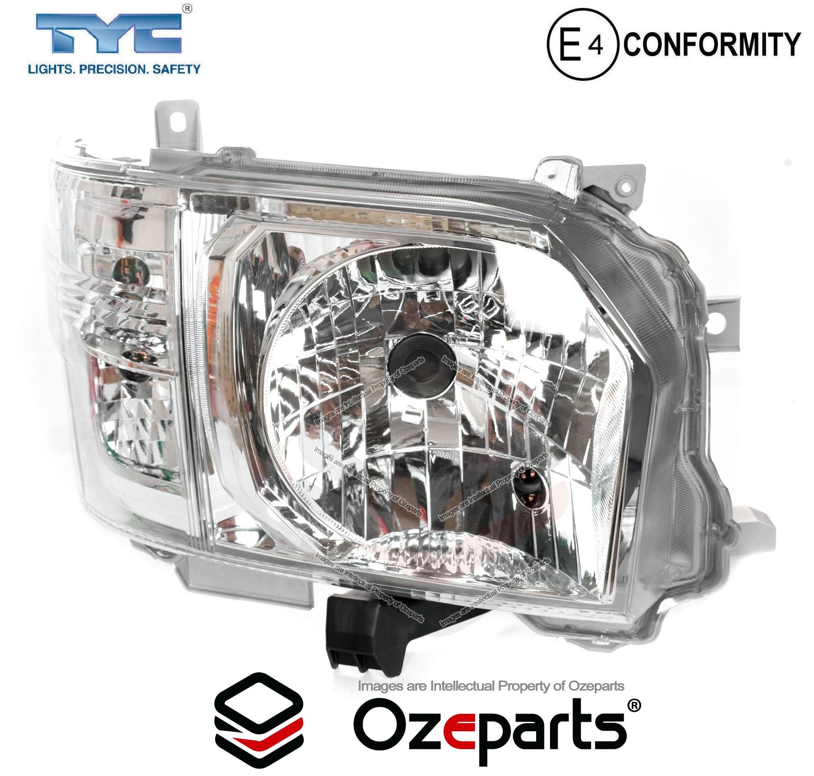 Set / Pair LH+RH Head Light Lamp For Toyota Hiace Van 2013~2019 SLWB ...