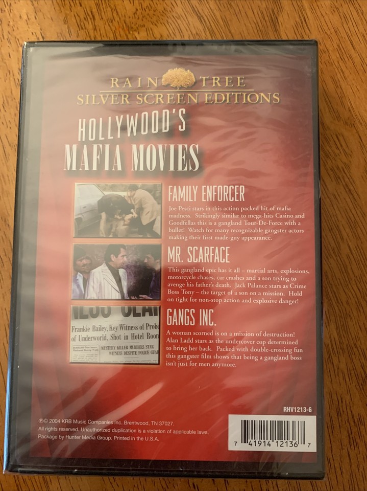 HOLLYWOODS MAFIA MOVIES-JOE PESCI-FAMILY ENFORCER DVD | eBay