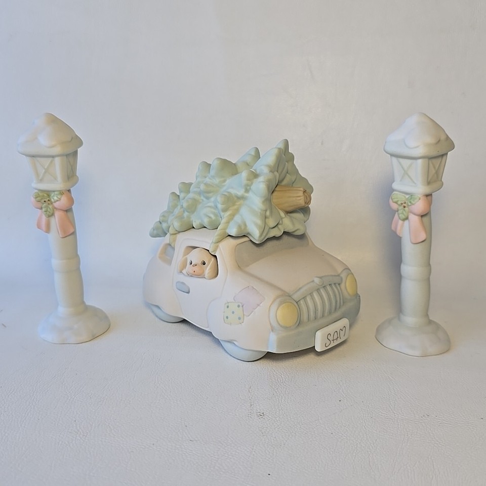 🚨Precious Moments # 529443 Sugar Town Car Boy Dr. Sam Sugar Stork 10 ...