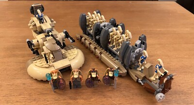 Lego Star Wars Battle Droid Troop Carrier 75086 & Droid Tank (AAT ...