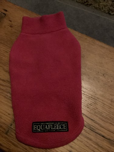 Equafleece Polartec Pink Dog Fleece Jumper for Dachshund Size 14da ...