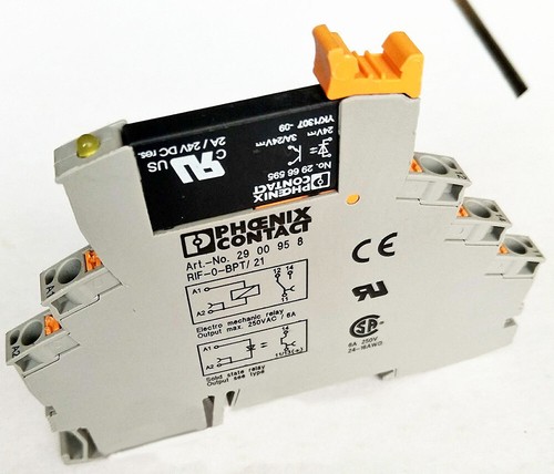 1PC NO.2900958 with NO.2966595 24V Phoenix Electromagnetic Relay | eBay