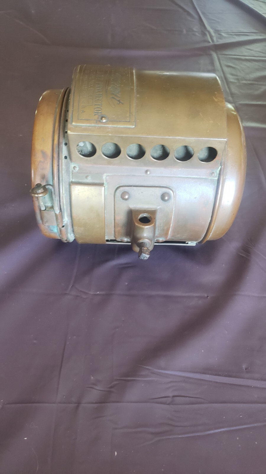Naval Brass Copper Neverout Searchlight Projector Model 68 or 88 ...