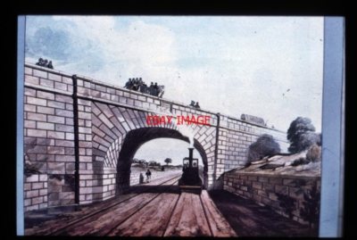 PHOTO RAINHILL SKEW BRIDGE LIVERPOOL AND MANCHESTER RAILWAY | eBay UK