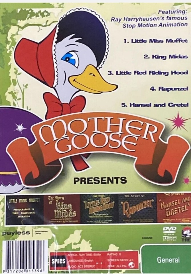 MOTHER GOOSE PRESENTS (DVD) Ray Harryhausen (REGION FREE) | eBay